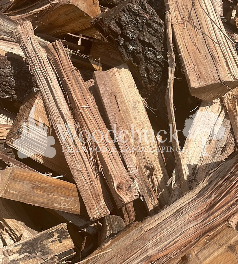 Hickory Logs 40lbs Box – Woodchuck Firewood LLC