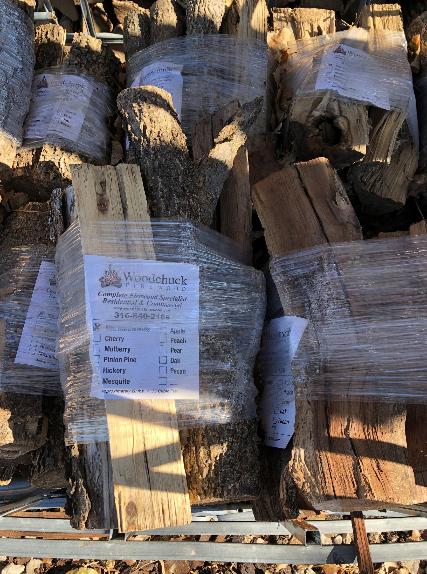 Firewood Bundles Mixed Hardwoods – Woodchuck Firewood LLC
